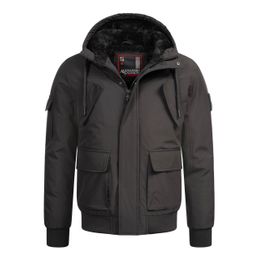 Alessandro Salvarini Herren Winterjacke AS-432 &ndash; Klassisch, Mit Fleecefutter & Kapuze