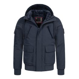 Alessandro Salvarini Herren Winterjacke AS-432 &ndash; Klassisch, Mit Fleecefutter & Kapuze