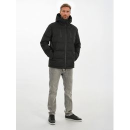 Arctic Seven Herren Winter Steppjacke AS-455 &ndash; Robuste Outdoorjacke Mit Kapuze & Wetterschutz