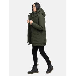 Navahoo Damen Winterparka WINTERPRINZESSIN mit Kapuze & femininer Passform