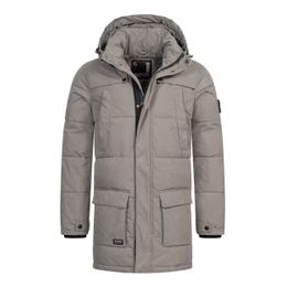 Alessandro Salvarini Herren Winterjacke AS-458 &ndash; Klassischer Parka Mit Fleecefutter & Abnehmbarer Kapuze