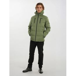 Arctic Seven Herren Winter Steppjacke AS-455 &ndash; Robuste Outdoorjacke Mit Kapuze & Wetterschutz