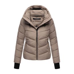 Marikoo Damen Steppjacke Yukanii mit Kapuze & femininer Passform