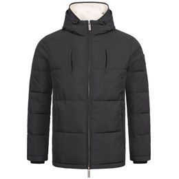 Alessandro Salvarini Herren Winter Steppjacke AS-457 &ndash; 2in1 Mit Herausnehmbarem Teddyfleece & Doppelkappe