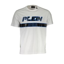Plein Sport Grafik T-Shirt Kurzarm Rundhals