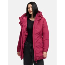 Navahoo Damen Winterparka WINTERPRINZESSIN mit Kapuze & femininer Passform