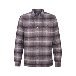PETROL INDUSTRIES - Kariertes Overshirt Menominee Herren - Braun