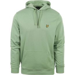 Lyle & Scott Gr&uuml;ner Glencoe-Pullover-Hoodie mit Lyle & Scott-Logo