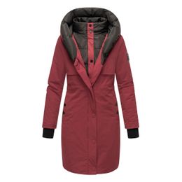 Navahoo Damen Winterjacke Snowelf &ndash; Leicht & Warm mit Magnetverschluss