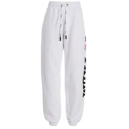 Palm Angels I Love Pa Jogginghose Wei&szlig;
