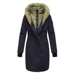 Navahoo Damen Winterjacke Snowelf &ndash; Leicht & Warm mit Magnetverschluss