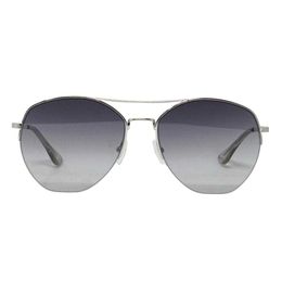 Calvin Klein - Rauch-Grau-Sonnenbrille f&uuml;r Herren (Silber)