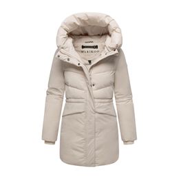 Marikoo Damen Winterjacke Delilah mit Fleecefutter & Taillenregulierung