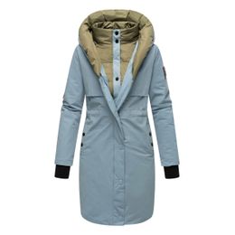 Navahoo Damen Winterjacke Snowelf &ndash; Leicht & Warm mit Magnetverschluss