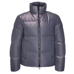 Belstaff Grid Paxton Lila Daunenjacke