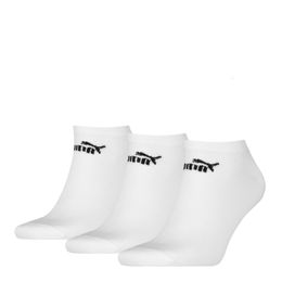 Puma - Sneaker-Socken f&uuml;r Herren/Damen Unisex(3er-Pack) (Wei&szlig;)