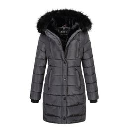 Navahoo Damen Winter Steppjacke Lotusbl&uuml;te Princess &ndash; Lang & Warm