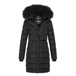 Navahoo Damen Winter Steppjacke Lotusbl&uuml;te Princess &ndash; Lang & Warm