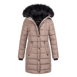 Navahoo Damen Winter Steppjacke Lotusbl&uuml;te Princess &ndash; Lang & Warm