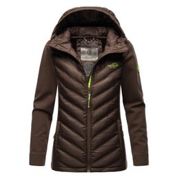 Navahoo Damen Steppjacke Nimm mich mit &ndash; Figurbetont, Stylisch & Bequem mit Kapuze