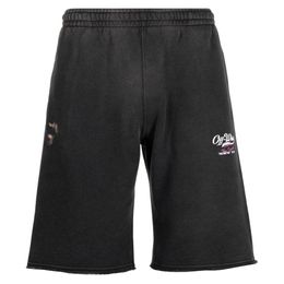 Off-White Wave Off Sweatshorts Schwarz