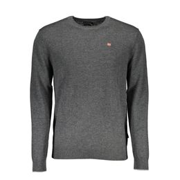 Napapijri Merinowoll-Pullover mit Rundhalsausschnitt