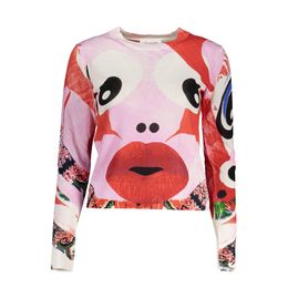 Desigual Abstract Face Strickpullover