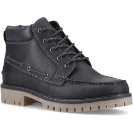 Sperry Baltimore Leder Herren schwarze Stiefel