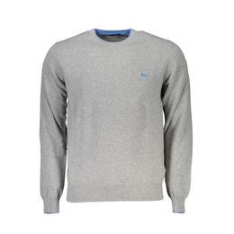 Harmont & Blaine Rundhals-Pullover mit langen &Auml;rmeln in Grau