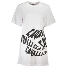 Cavalli Class T-Shirt Kleid mit kurzen &Auml;rmeln