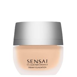 SENSAI Cellular Performance Cream Foundation CF21 Zarte Beigefarbe, 30 ml, Illuminierender Vollschutz