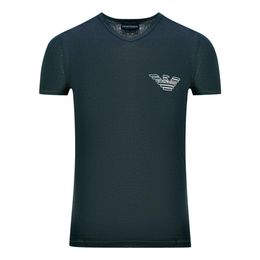 Schwarzes Unterw&auml;sche-t-shirt Mit Emporio Armani-markenlogo