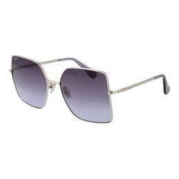 MaxMara Sonnenbrille mit silbernem Rahmen