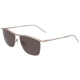 DKNY108s Ros&eacute;gold Sonnenbrille
