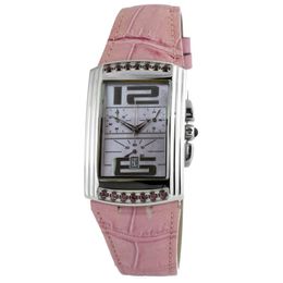 Chronotech Ct7018b02 Pink Lederuhr