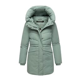 Marikoo Damen Winterjacke Delilah mit Fleecefutter & Taillenregulierung