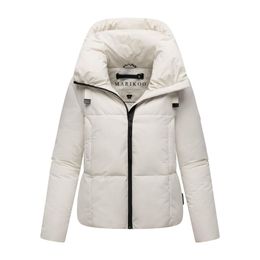 Marikoo Damen Winterjacke Ninikaa mit Kapuze & Fleece-Innenfutter