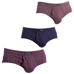 3er-Pack Herren-Slips mit &Ouml;ffnung &bdquo;Essential Print&ldquo; A0090