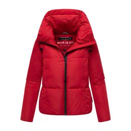 Marikoo Damen Winterjacke Ninikaa mit Kapuze & Fleece-Innenfutter