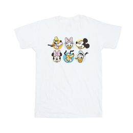 Disney - "Mickey Mouse and Friends" T-Shirt f&uuml;r Herren (Wei&szlig;)