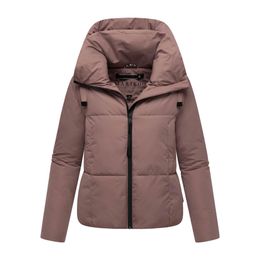 Marikoo Damen Winterjacke Ninikaa mit Kapuze & Fleece-Innenfutter