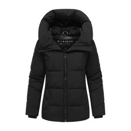 Marikoo Damen Winter Steppjacke Kuscheltatze XVI mit Kapuze