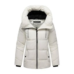 Marikoo Damen Winter Steppjacke Kuscheltatze XVI mit Kapuze