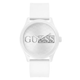 Guess Reputation Wei&szlig; Herren Armbanduhr GW0780G1
