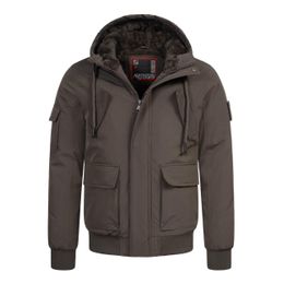 Alessandro Salvarini Herren Winterjacke AS-432 &ndash; Klassisch, Mit Fleecefutter & Kapuze