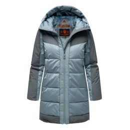Navahoo Damen Winterjacke Samtk&auml;tzchen &ndash; Stylisch & Warm
