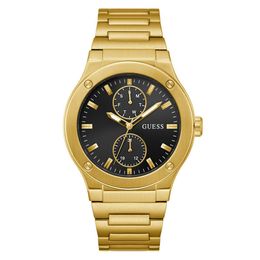 Guess Jet Gold Herren Armbanduhr GW0795G4