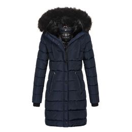 Navahoo Damen Winter Steppjacke Lotusbl&uuml;te Princess &ndash; Lang & Warm