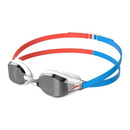 Speedo - "Fastskin Speedsocket 2" Schwimmbrille f&uuml;r Herren/Damen Unisex (Blau/Rot)
