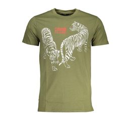 Cavalli Class Tiger T-Shirt mit kurzen &Auml;rmeln und Rundhalsausschnitt